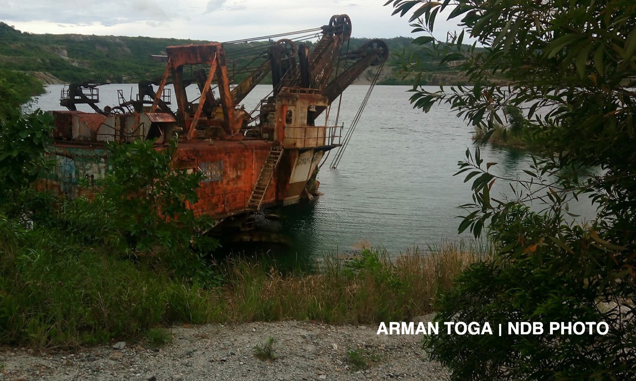 MARICALUM MINING | NBI operatives seized heavy equipment, firearms in ...
