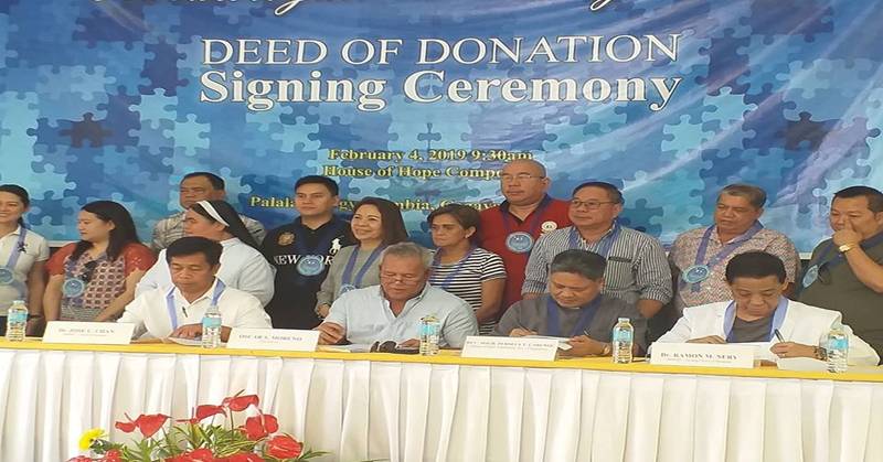 Deed of donation signing - RMN Networks