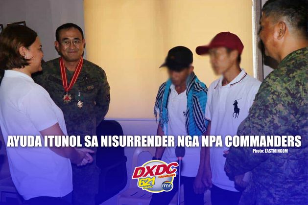 Ayuda itunol sa nisurrender nga NPA commanders - RMN Networks