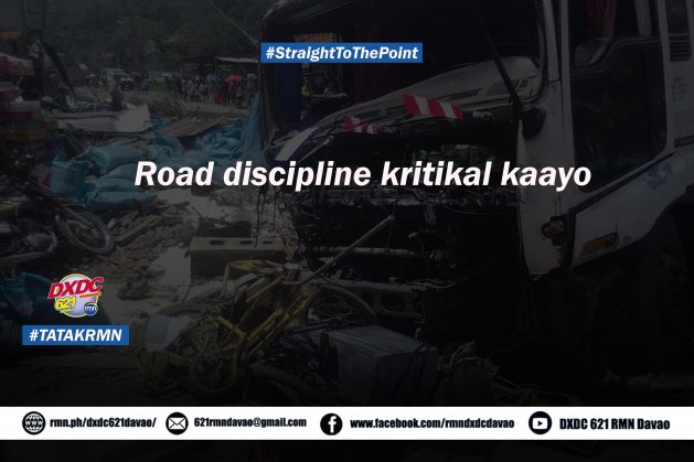 Road discipline kritikal kaayo - RMN Networks
