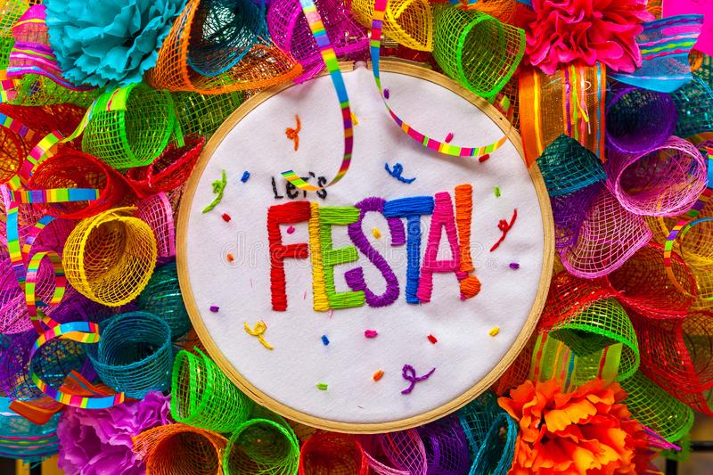 word-fiesta-stitched-colorful-letters-multicolored-mash-decorated ...