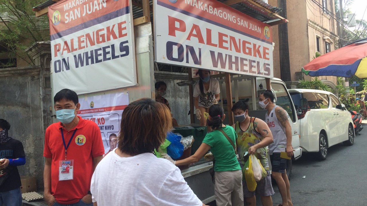 Mobile Palengke ng San Juan City Government, dinagsa ng mga residente ng Barangay Progreso | RMN ...