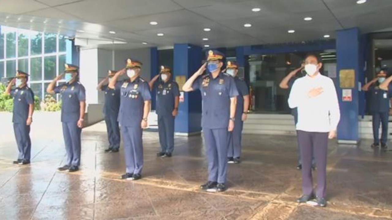PNP NATIONAL HEADQUARTERS FLAG RAISING CEREMONY - RMN Networks