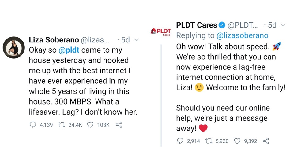 PLDT TWEET - RMN Networks