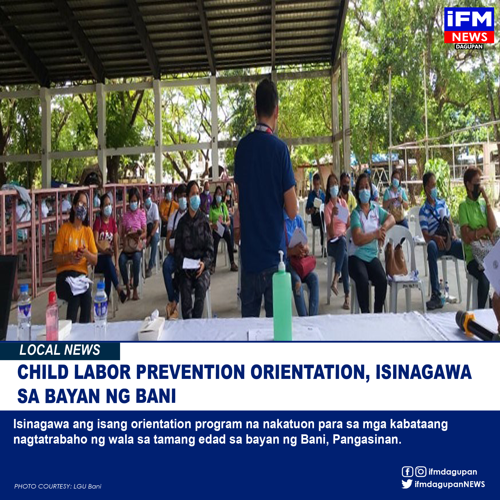 CHILD LABOR PREVENTION ORIENTATION, ISINAGAWA - RMN Networks