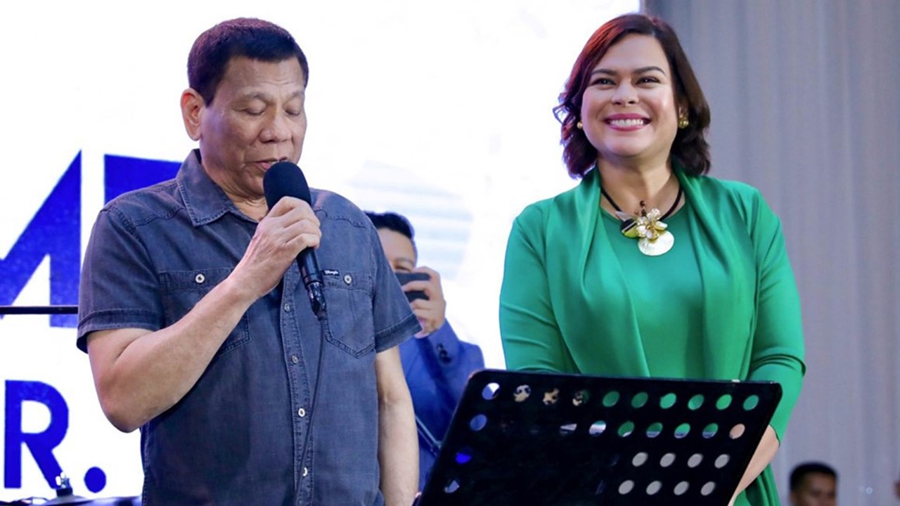 Proclamation rally ni vice presidential candidate Sara Duterte-Carpio ...