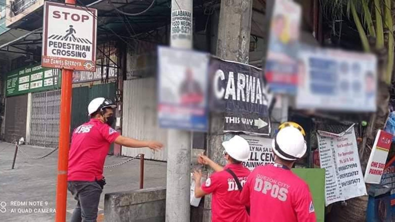 Oplan Baklas, muling pagaganahin ng PNP para tanggalin ang mga campaign ...