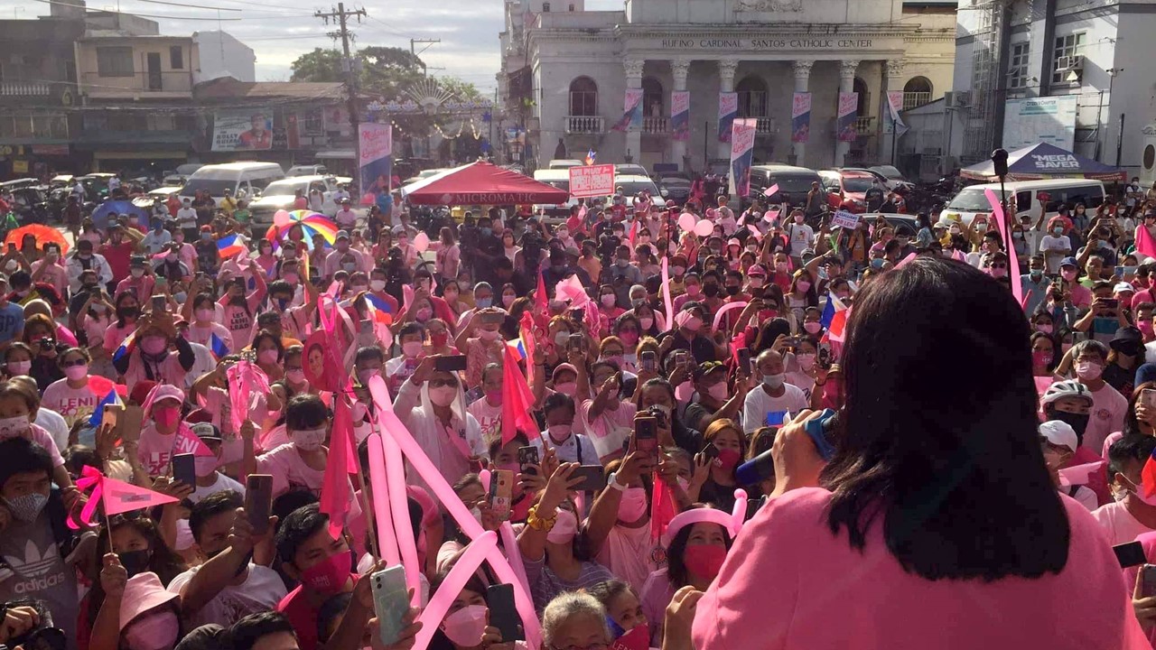 Kakaibang kick off rally ng presidential bid ni VP Leni sa Camarines ...