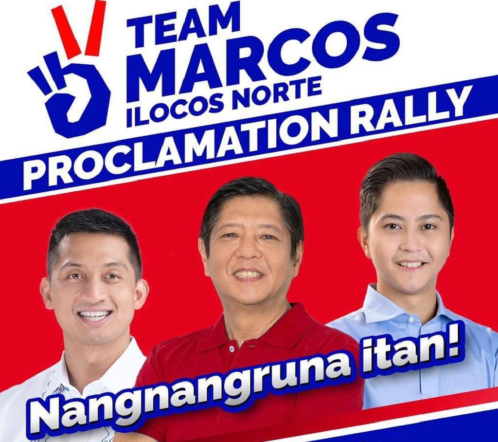 Team Marcos ng Ilocos Norte nakahanda na para sa Proclamation Rally ...