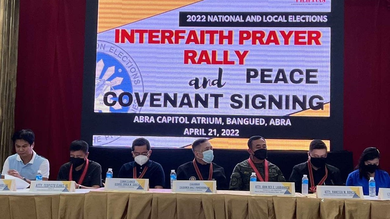 Peace covenant para sa nalalapit na halalan, nilagdaan ng COMELEC at ...