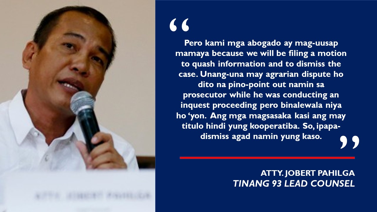 Lahat ng miyembro ng ‘Tinang 93’ nakalaya na - RMN Networks