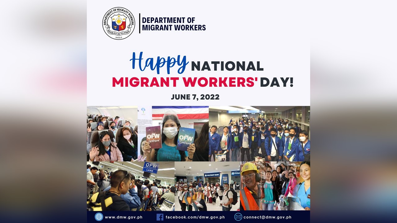 Migrant Workers Day 2022, ipinagdiriwang ng OWWA sa MOA, Pasay City ...