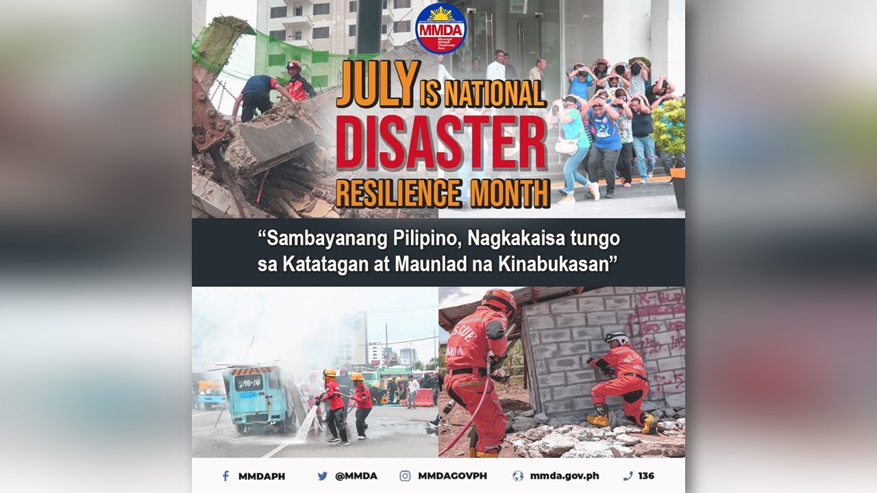 National Disaster Consciousness Month exercise, isinagawa ng MMDA - RMN ...