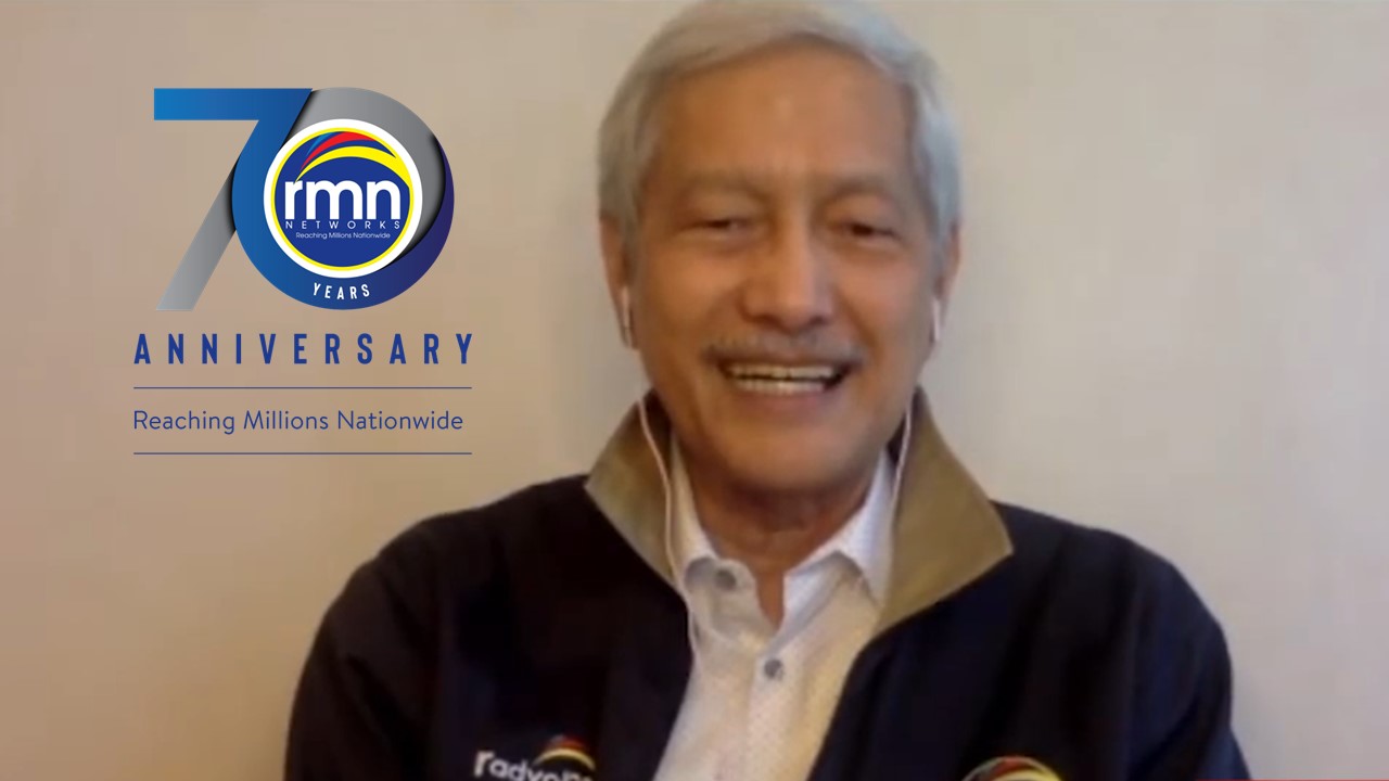 RMN Chairman and President Mr. Eric Canoy, nagbalik tanaw sa ika-70 anibersaryo ng RMN - RMN ...