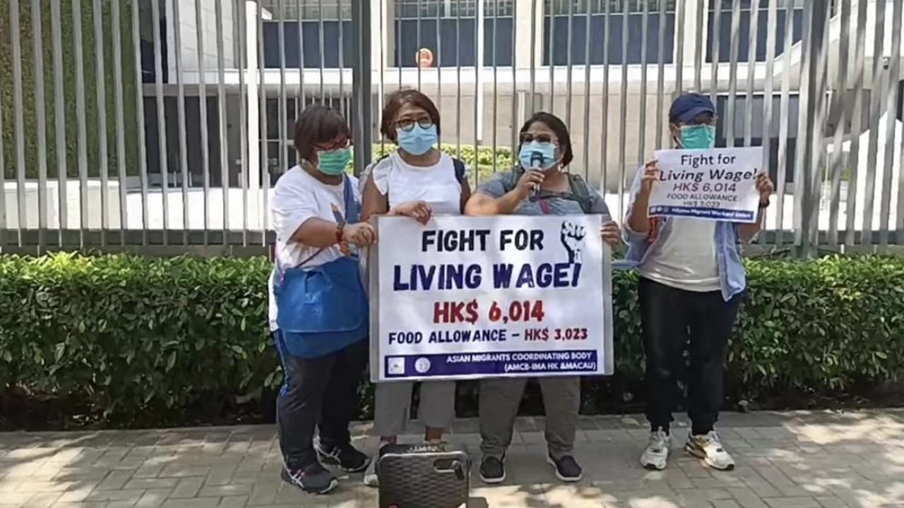 Filipino Domestic Workers sa Hong Kong, muling sumama sa pangangalampag ...