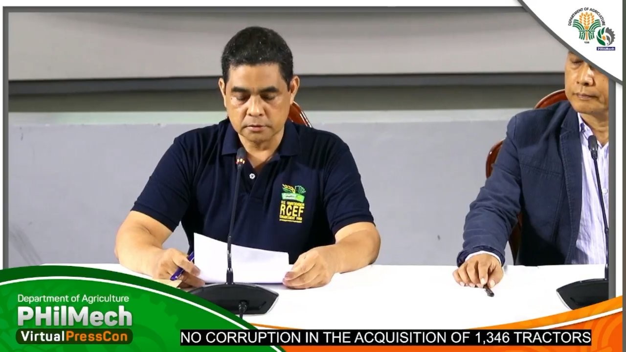 PHilMech, itinanggi na nagkaroon ng korapsyon sa pagkuha ng mga farm ...