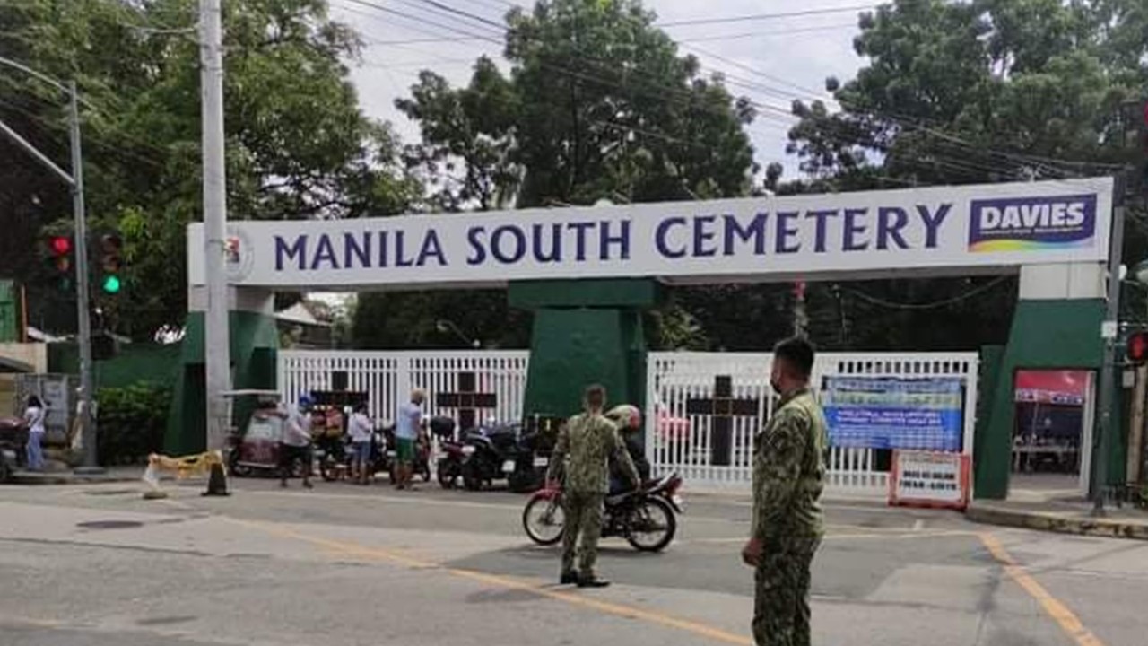 Paglilinis sa loob ng Manila South Cemetery, bawal na mula ngayong araw ...