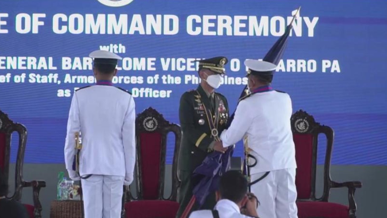 Bagong Flag OIC Command ng PhilIippine Navy, pormal nang naupo sa ...