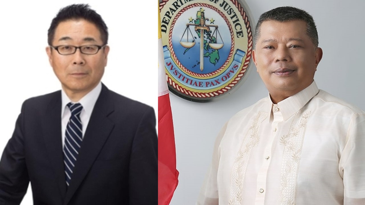 Japanese Ambassador Kazuhiko at DOJ Sec. Remulla, nagpulong sa isyu ng ...