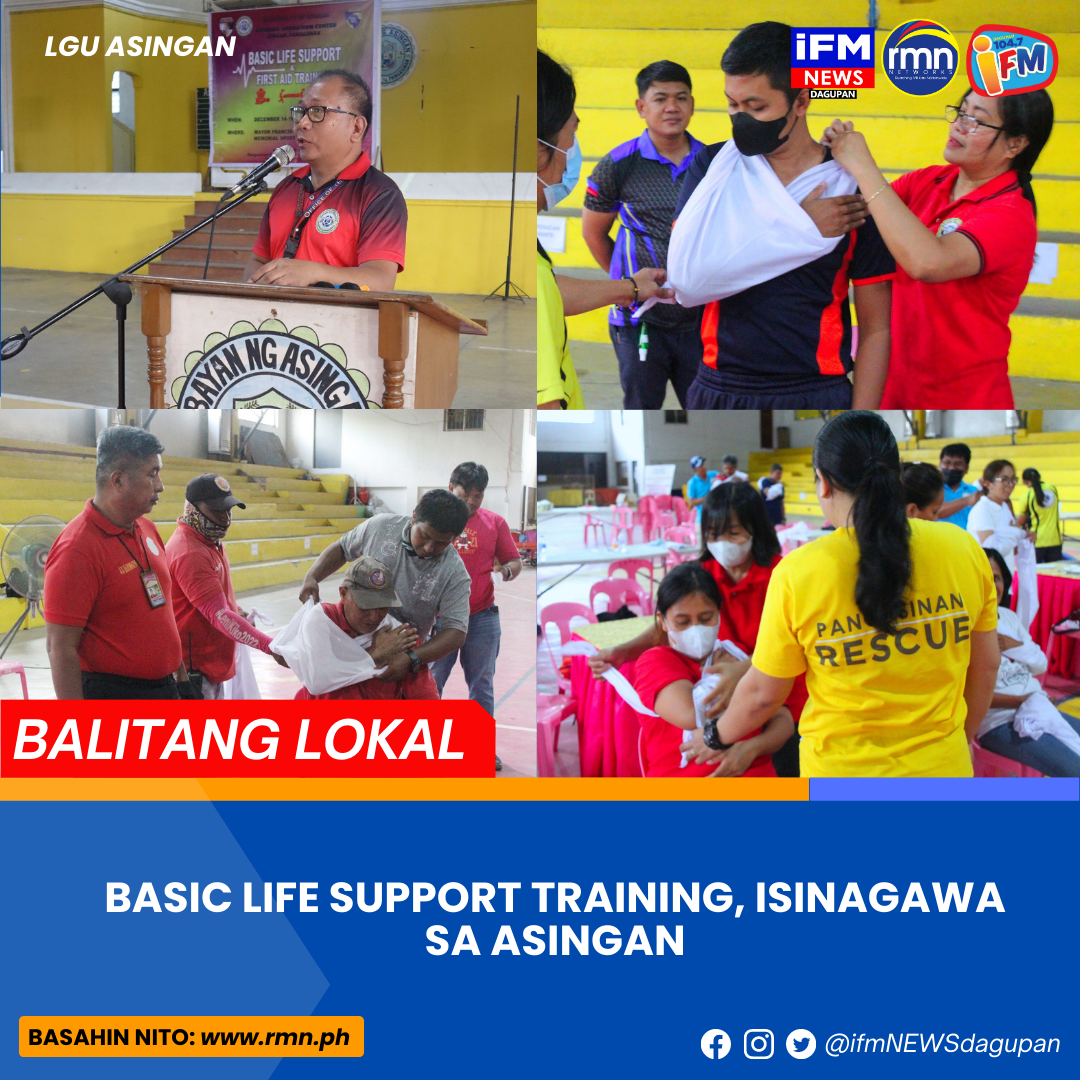 BASIC LIFE SUPPORT TRAINING, ISINAGAWA SA ASINGAN - RMN Networks