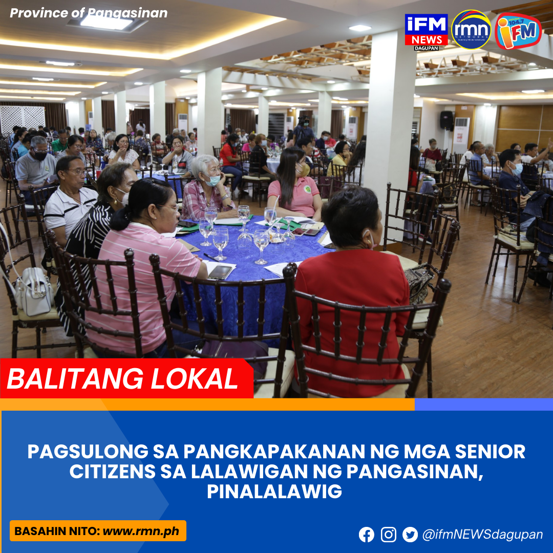 PAGSULONG SA PANGKAPAKANAN NG MGA SENIOR CITIZENS SA LALAWIGAN NG ...