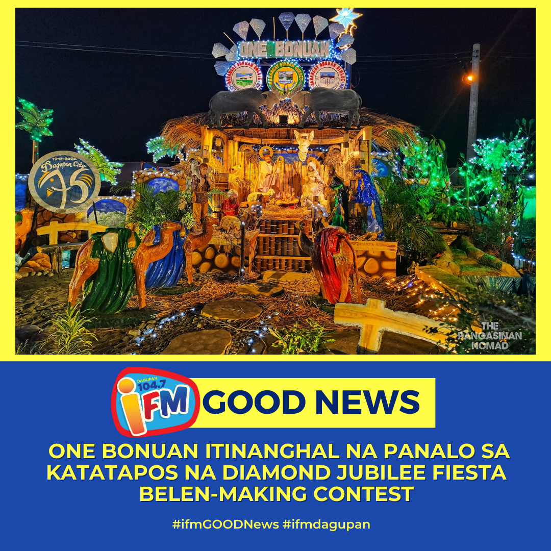 GOOD NEWS: ONE BONUAN ITINANGHAL NA PANALO SA KATATAPOS NA DIAMOND ...