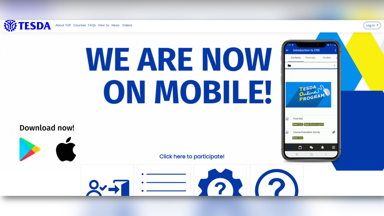 TESDA courses sa food preparation, nasa mobile app na - RMN Networks