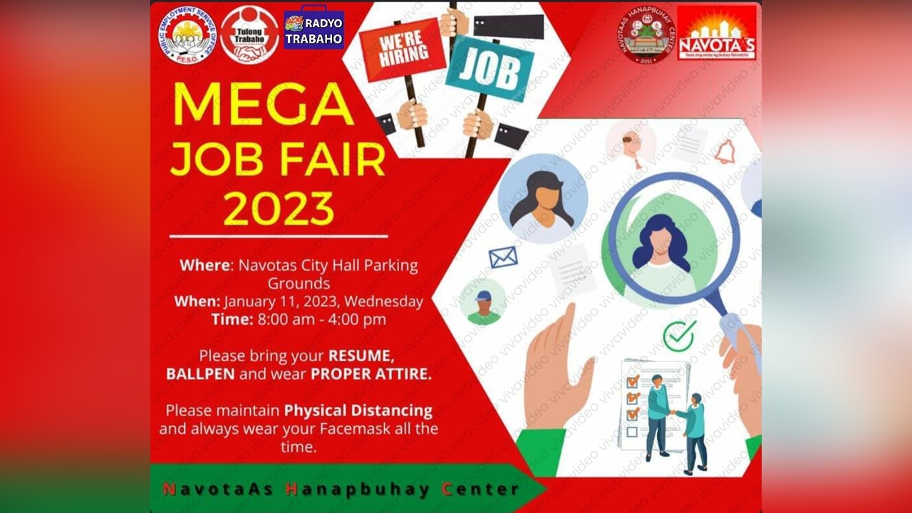 Higit 1,000 trabaho, alok ng PESO Navotas City sa kanilang Mega Job Fair - RMN Networks