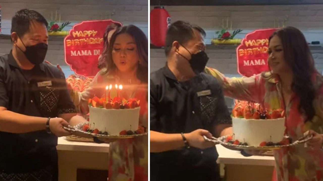 Dina Bonnevie sa server na may hawak ng kanyang birthday cake: ‘Hindi kita papahiran ng cake ...