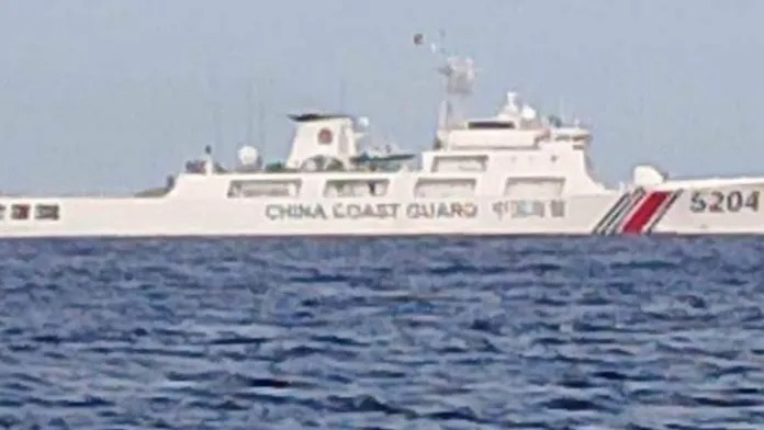 Panibagong insidente na pagtataboy ng Chinese Coast Guard sa mga ...