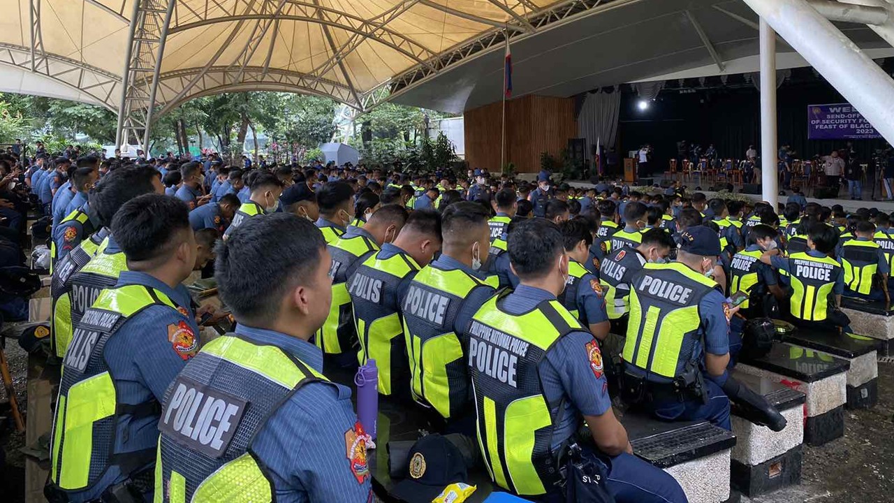 Security forces na itatalaga sa Nazareno 2023, all systems go na - RMN ...