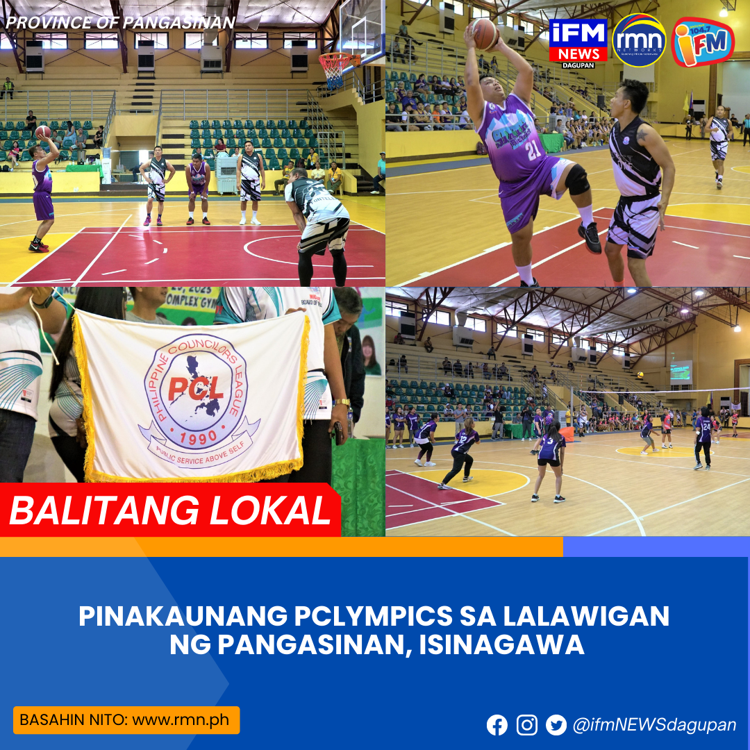 PINAKAUNANG PCLYMPICS SA LALAWIGAN NG PANGASINAN, ISINAGAWA - RMN Networks