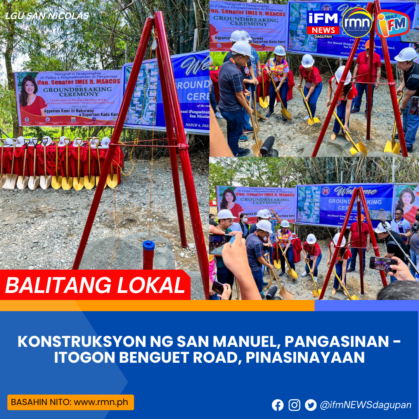 KONSTRUKSYON NG SAN MANUEL, PANGASINAN -ITOGON BENGUET ROAD ...