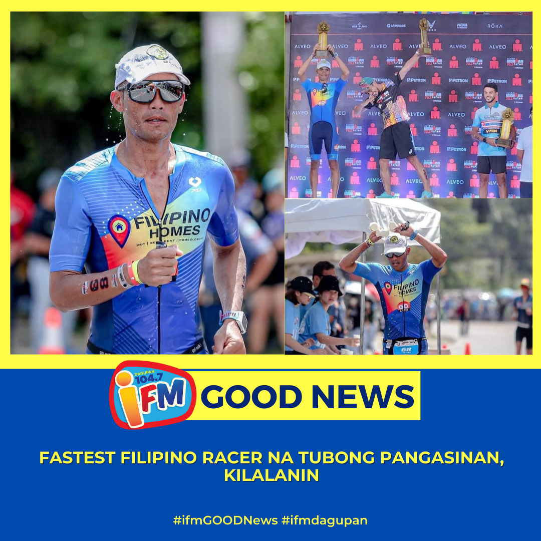 FASTEST FILIPINO RACER NA TUBONG PANGASINAN, KILALANIN - RMN Networks