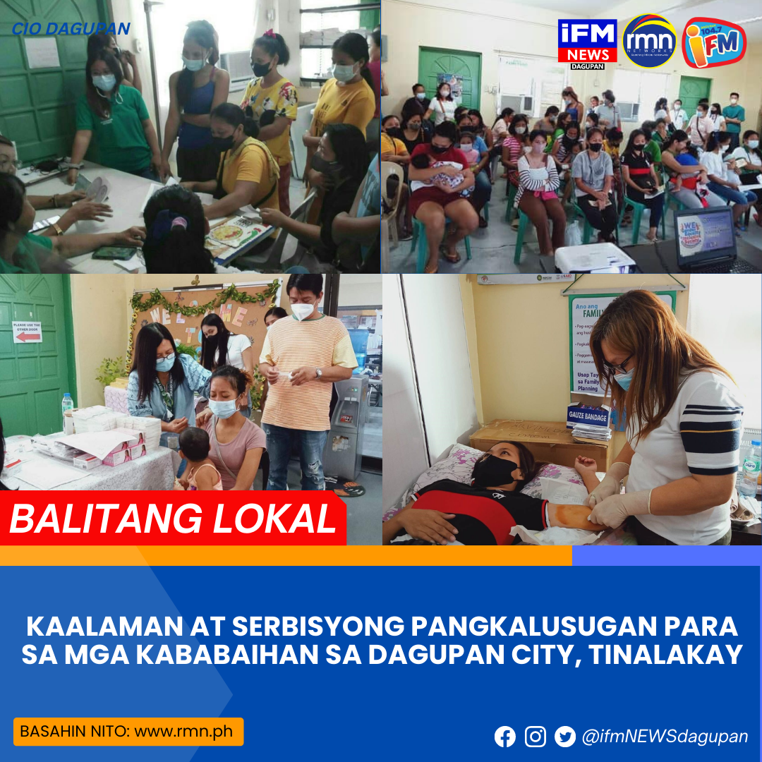 KAALAMAN AT SERBISYONG PANGKALUSUGAN PARA SA MGA KABABAIHAN SA DAGUPAN ...