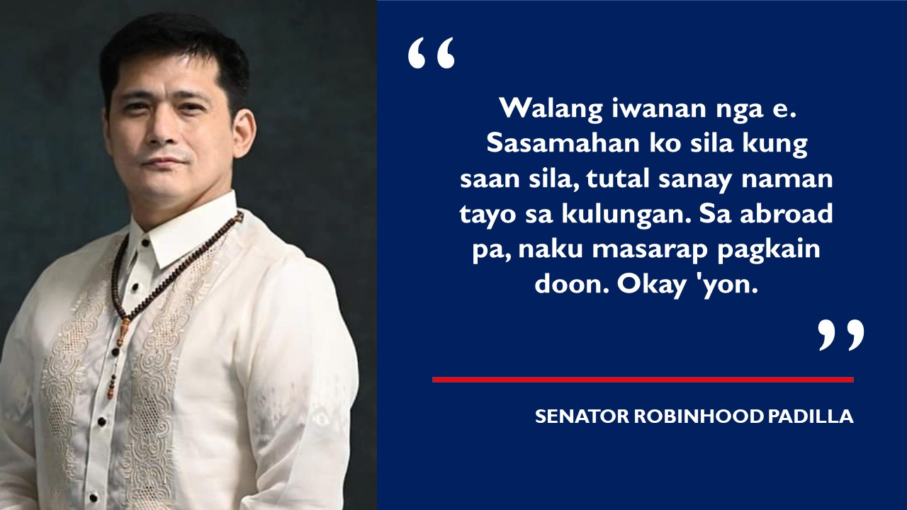 Sen. Robin Padilla, sasama kina dating Pangulong Rodrigo Duterte at ...