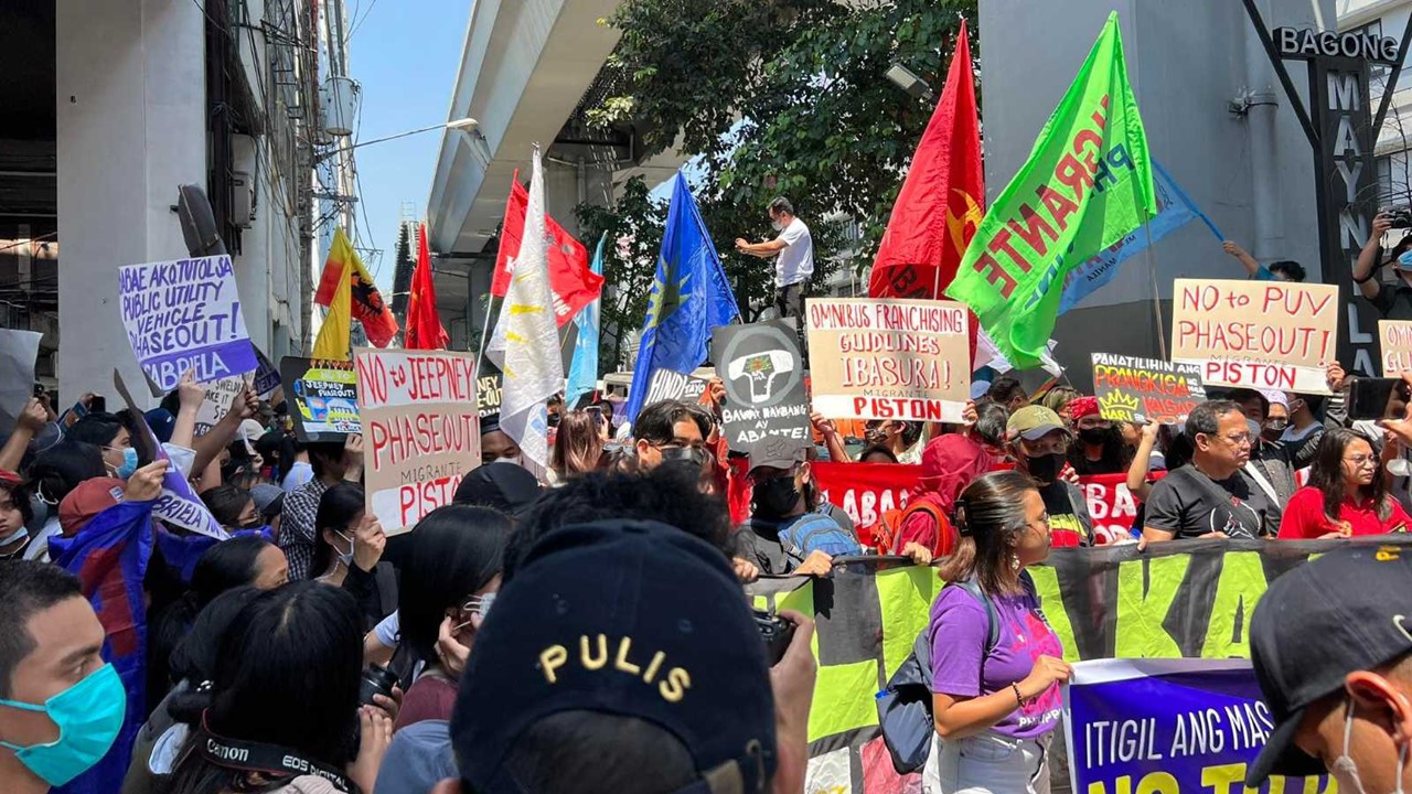 Tigil-pasada, generally peaceful - PNP - RMN Networks