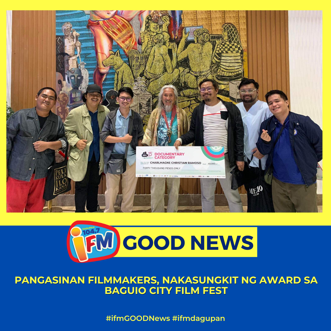 PANGASINAN FILMMAKERS, NAKASUNGKIT NG AWARD SA BAGUIO CITY FILM FEST ...