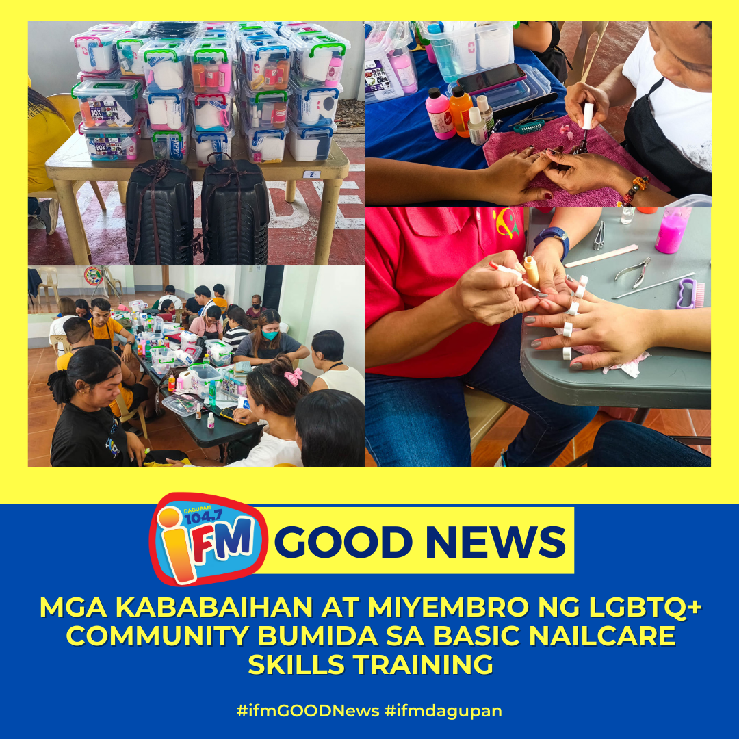 MGA KABABAIHAN AT MIYEMBRO NG LGBTQ+ COMMUNITY BUMIDA SA BASIC NAILCARE ...