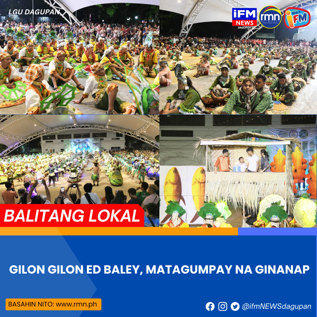 GILON GILON ED BALEY, MATAGUMPAY NA GINANAP - RMN Networks