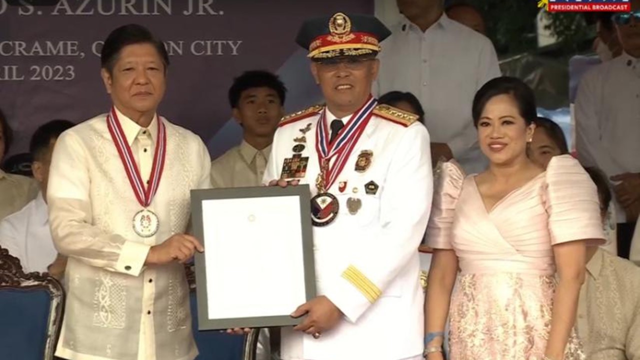 PBBM, pinasalamatan si outgoing PNP Chief Azurin - RMN Networks