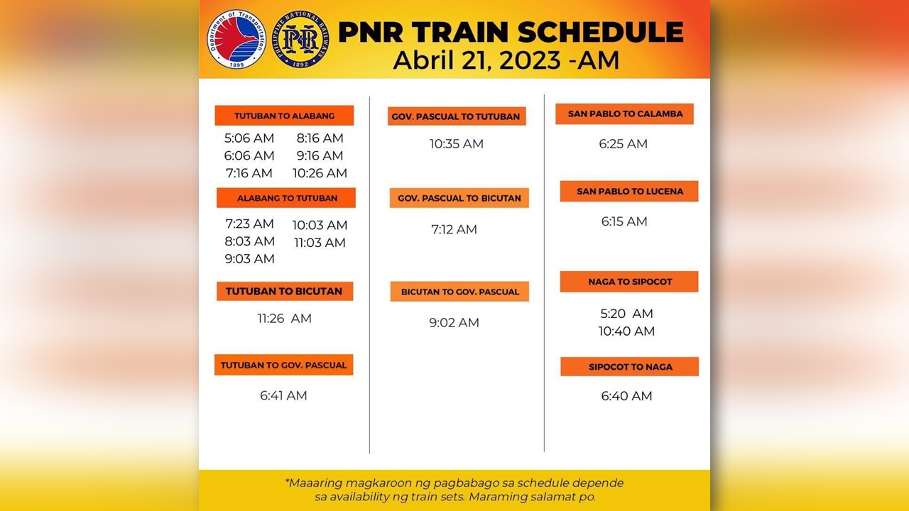 Normal full operation ng PNR, balik na ngayong araw - RMN Networks
