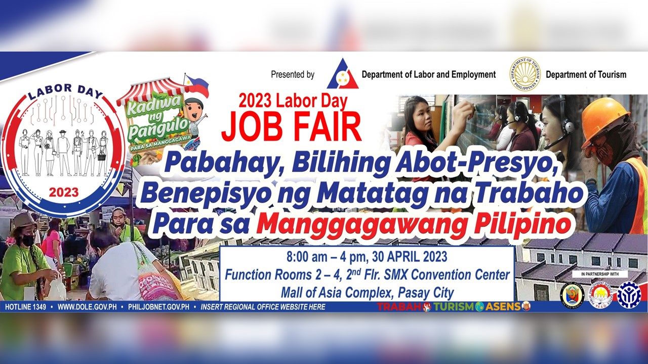 Higit 8,000 trabaho, alok sa Labor Day Job Fair ng DOLE - RMN Networks