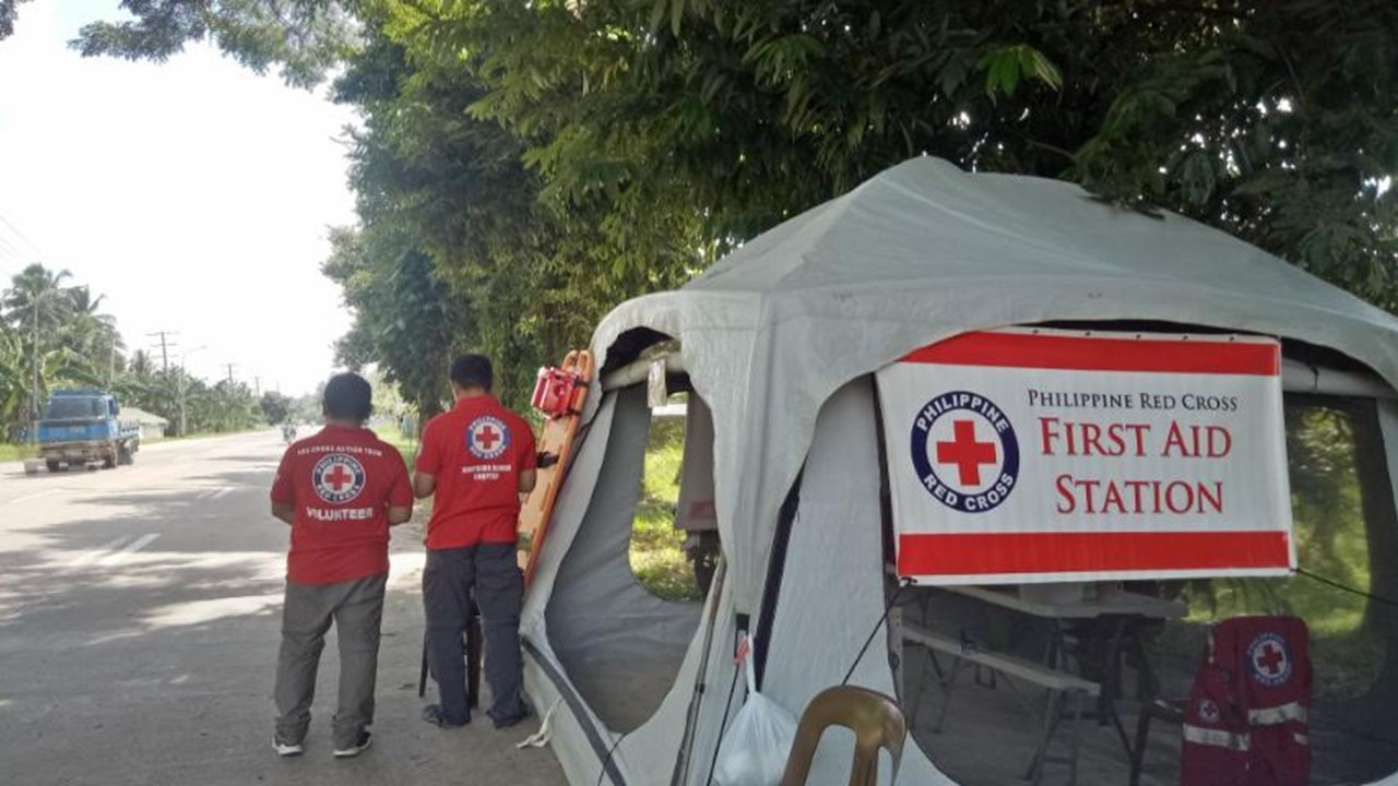 Philippine Red Cross EMS personnel across the country on high alert for ...