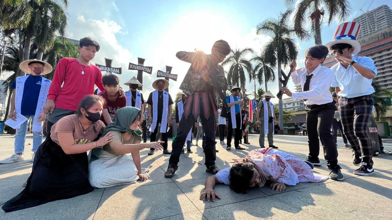 Kilos-protesta ngayong paggunita ng Semana Santa, isinagawa ng ilang ...