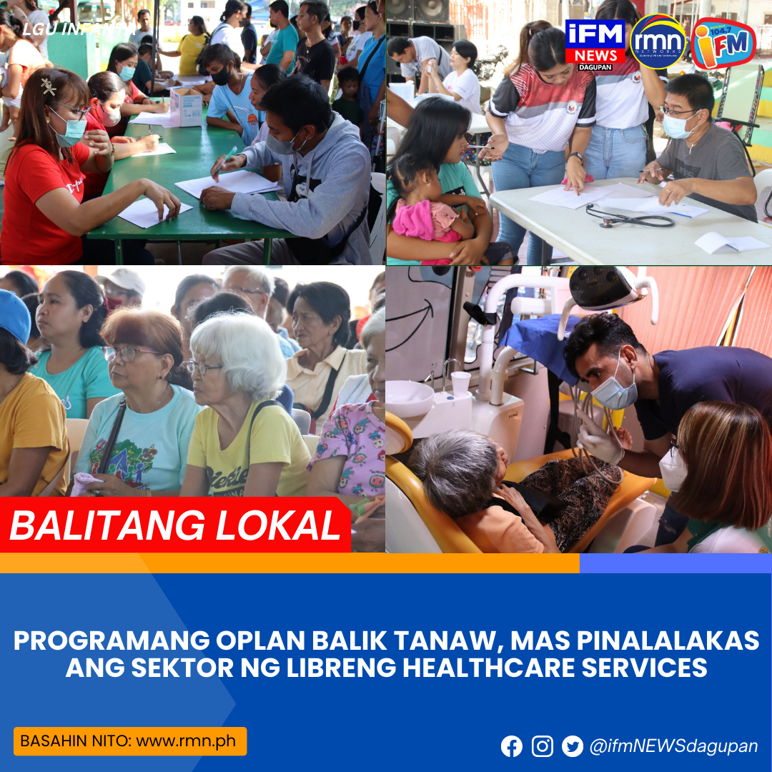 PROGRAMANG OPLAN BALIK TANAW, MAS PINALALAKAS ANG SEKTOR NG LIBRENG ...