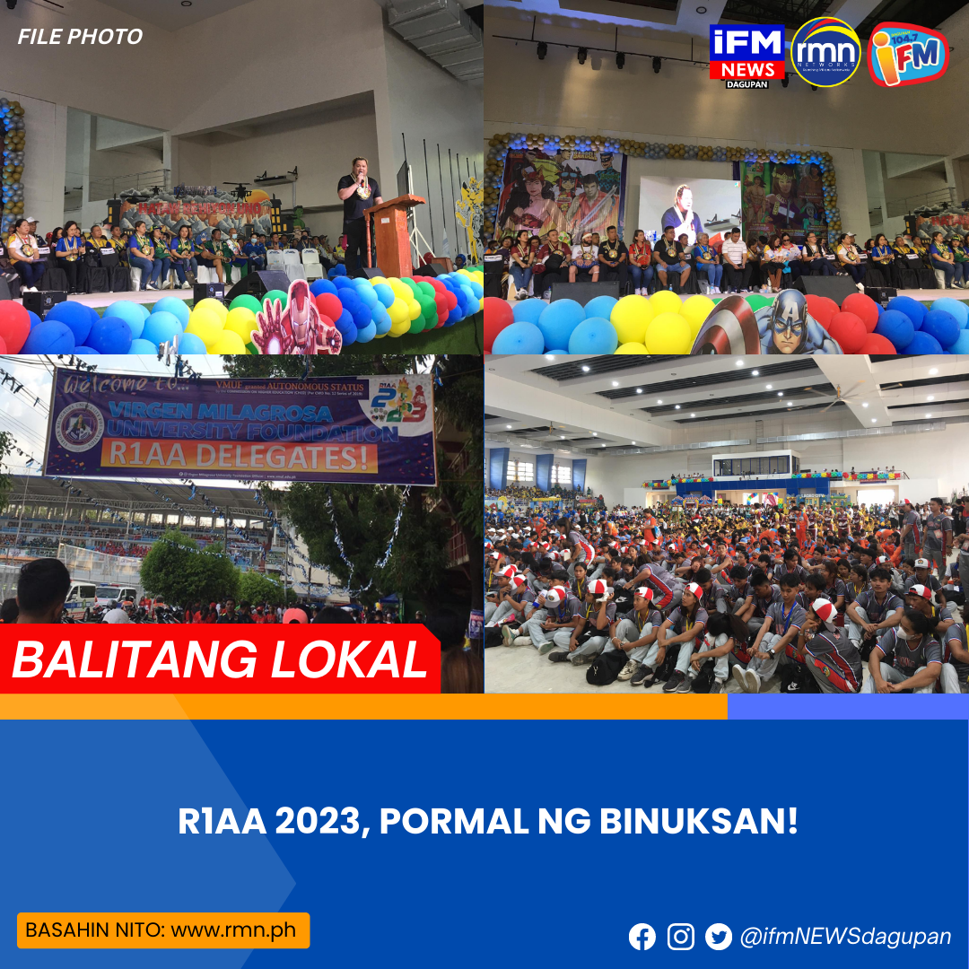 R1AA 2023, PORMAL NG BINUKSAN! - RMN Networks