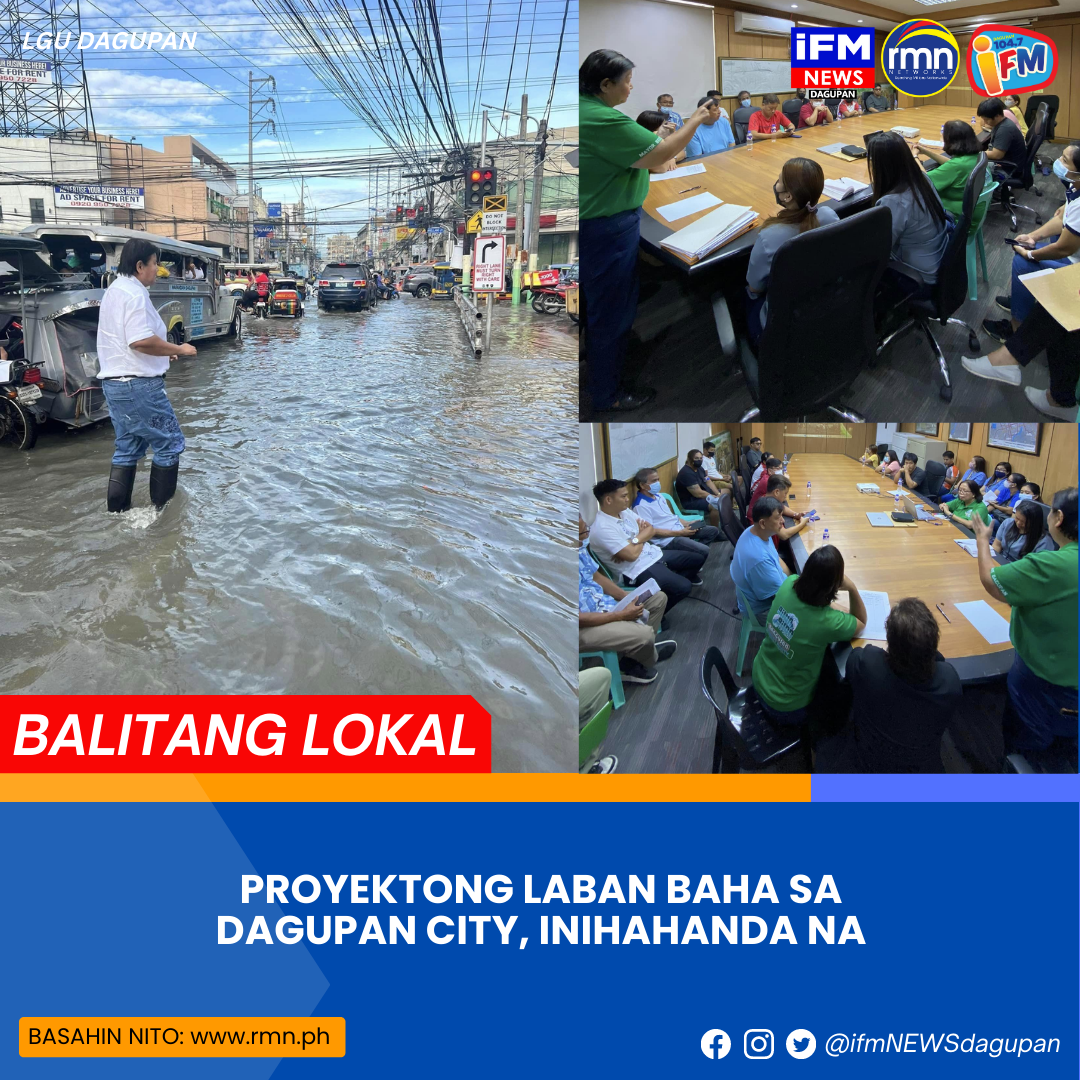 PROYEKTONG LABAN BAHA SA DAGUPAN CITY, INIHAHANDA NA - RMN Networks