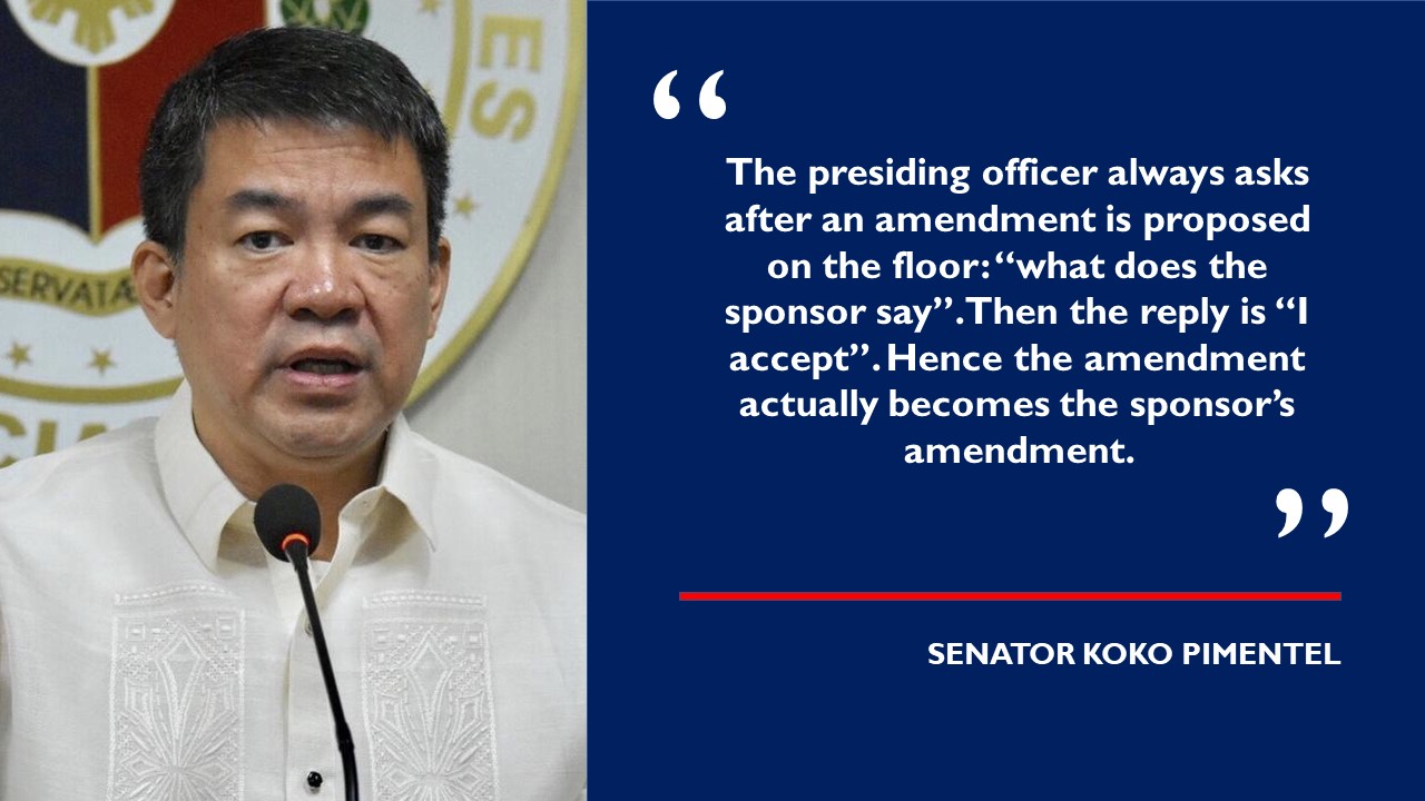 Minorya sa Senado, ibinalik ang sisi sa mayorya kaugnay sa naging ...