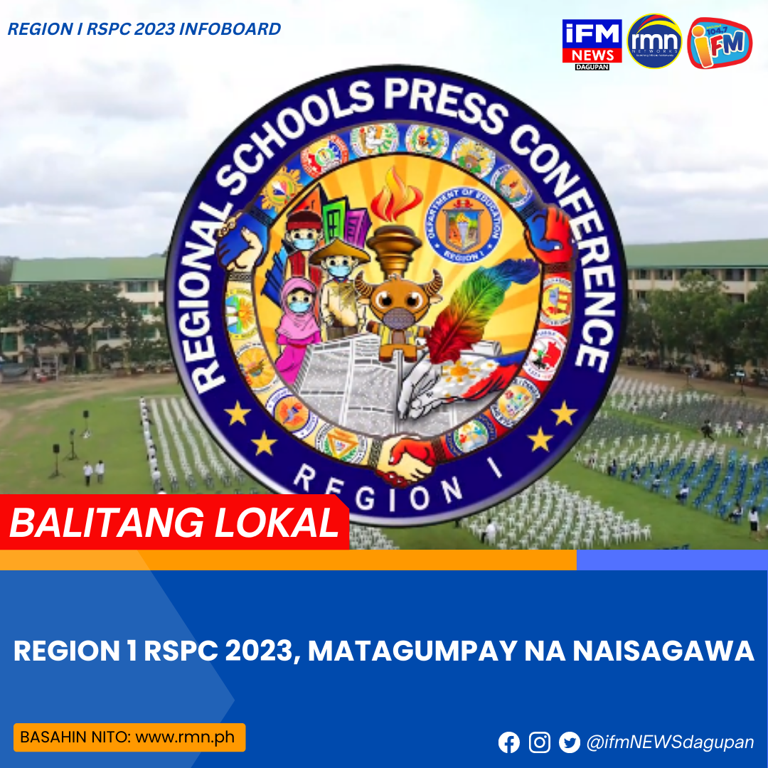 REGION 1 RSPC 2023, MATAGUMPAY NA NAISAGAWA - RMN Networks